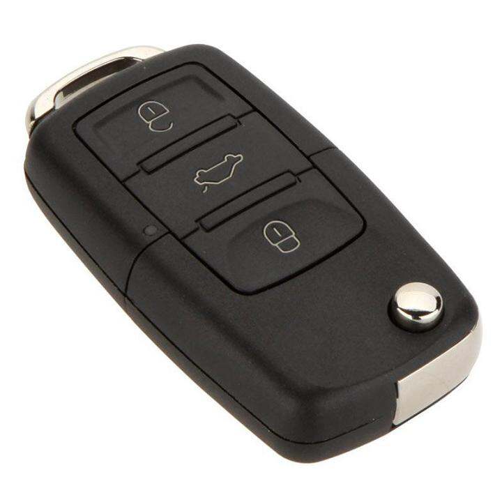 3 Button Replacement Keyless Entry Remote Car Flip Key Shell Fob Case ...