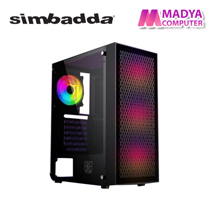 Casing PC Gaming Simbadda Battleground 23 - Casing Komputer | Lazada ...