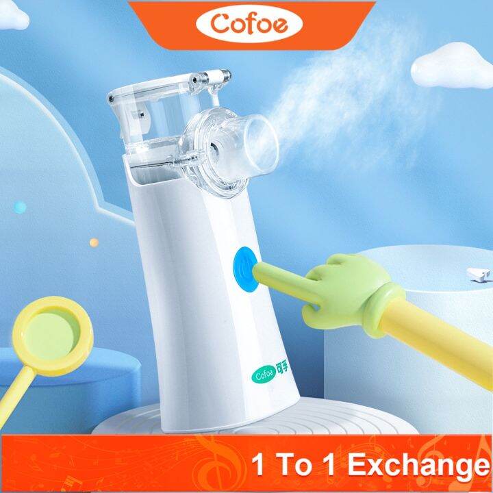 Cofoe Medical Rechargeable Nebulizer Portable Mini Ultrasonic Handheld ...