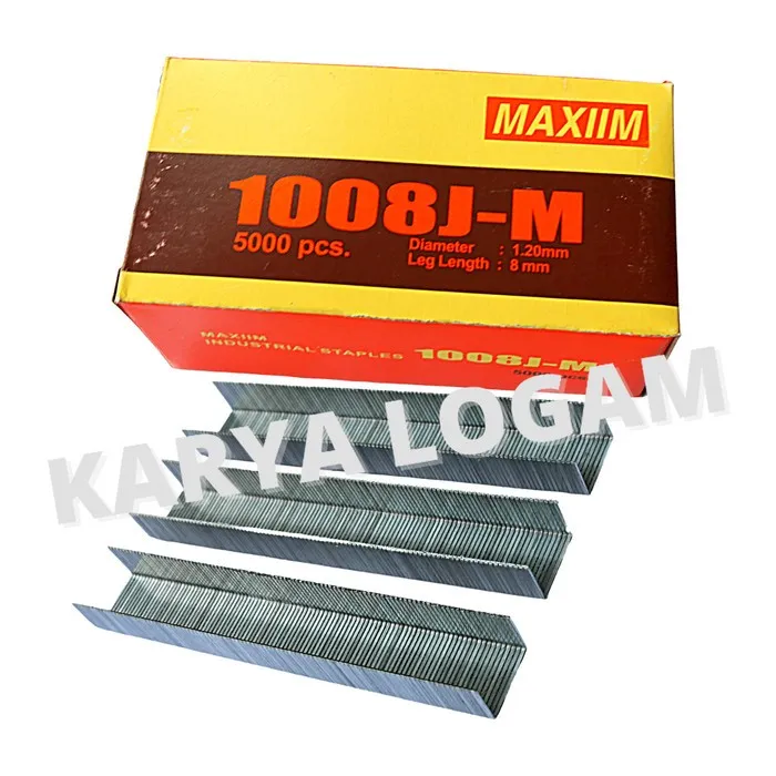 ISI STAPLES GUN TACKER TIPE 1008J MAXIIM | Lazada Indonesia