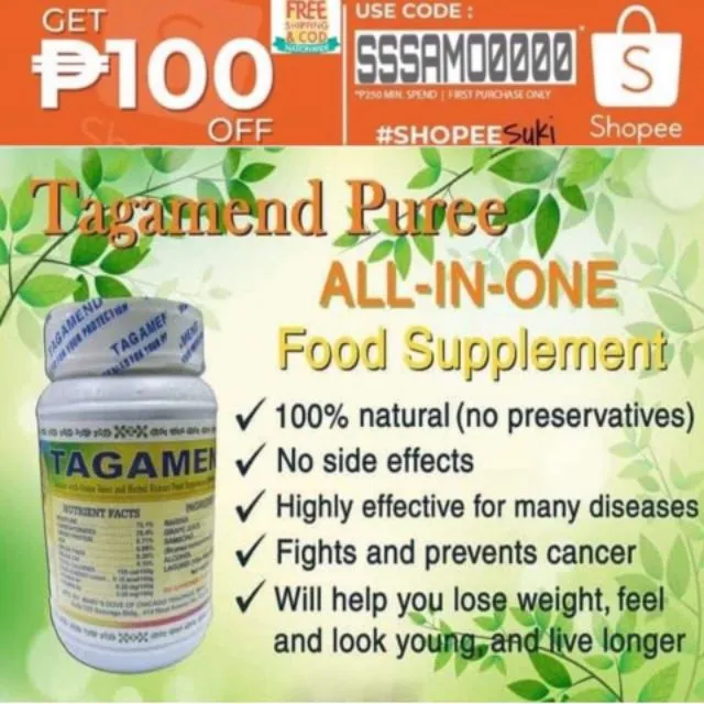 Tagamend Natural Herbal Fruit Blend Extract Health Food Supplement ...