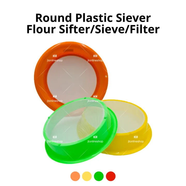 Round Plastic Siever 20/23/25/28cm Penapis Tepung Tapis Plastik Bulat ... Round Plastic Siever 20/23/25/28cm Penapis Tepung Tapis Plastik Bulat ...