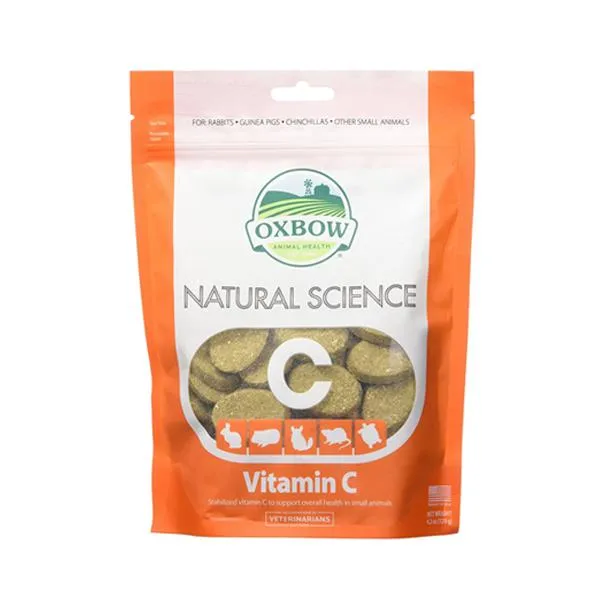 oxbow vitamin c วิตามินซีอัดเม็ด (120g) สำหรับสัตว์เลี้ยงขนาดเล็ก บำรุง ...