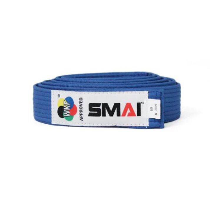 Promotional WKF APPROVED BELT SMAI Karate Match Belts Kumite ...