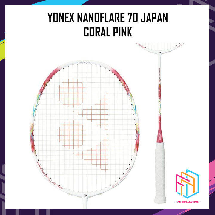 NEW YONEX NANOFLARE 70 JAPAN / JEPANG / JP / RAKET BADMINTON ORIGINAL ...