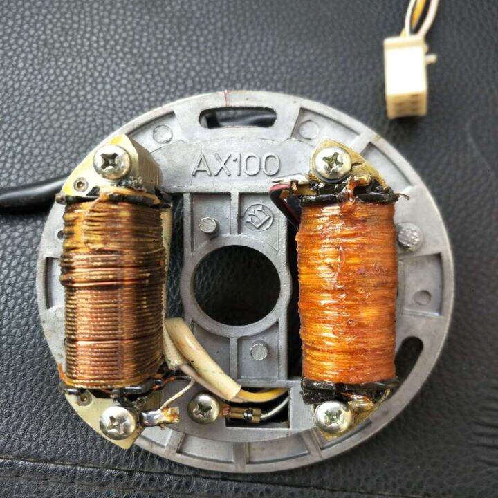 E0478 Motorcycle Magneto Coil Stator For Suzuki 2 Stroke 100Cc AX 100 ...