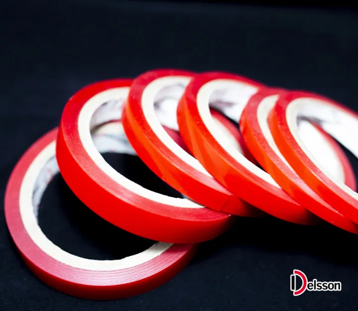 เทปกาวสองหน้า Delsson CTP05 หนา 0.5 มม. กว้าง 6 มม. x 3 ม. แข็งแรงมาก ...
