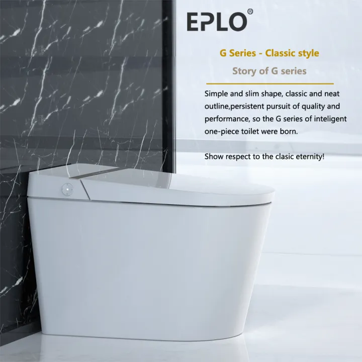 EPLO G18 One Piece Smart water closet Toilet Bidet with Massage Washing ...