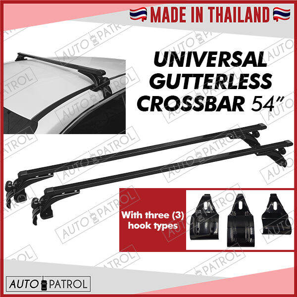 Universal Gutterless Crossbar With Three (3) Hook Types ( 54" 327 ...