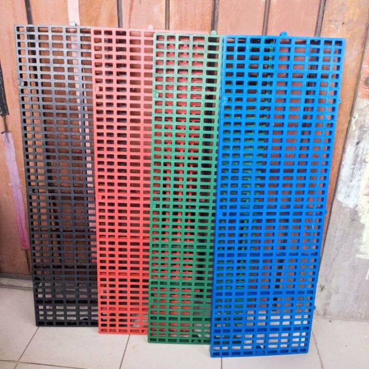 PLASTIC MATTING 1x3FT or 30x90cm DOG MATTING PIG MATTING CAGE CRATE ...