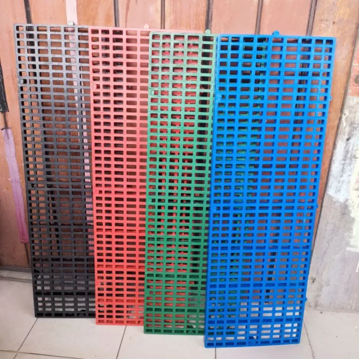 PLASTIC MATTING 1x3FT or 30x90cm DOG MATTING PIG MATTING CAGE CRATE ...