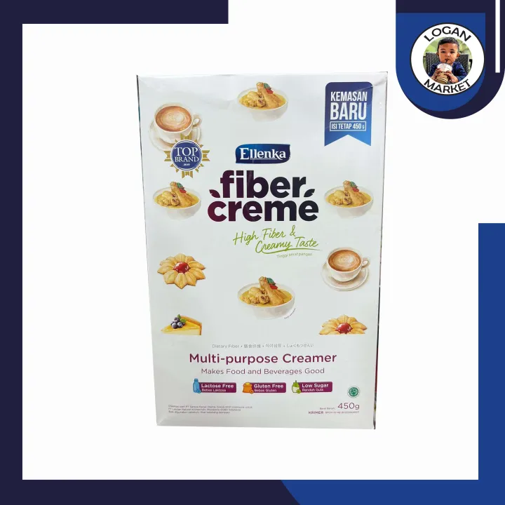 Fiber Fibre Creme Cream Creamer Ellenka 450gram 450 gram | Lazada Indonesia