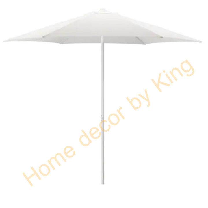 ร่มสนาม,สีขาว ขนาด 270 cm ทนทาน | Lazada.co.th
