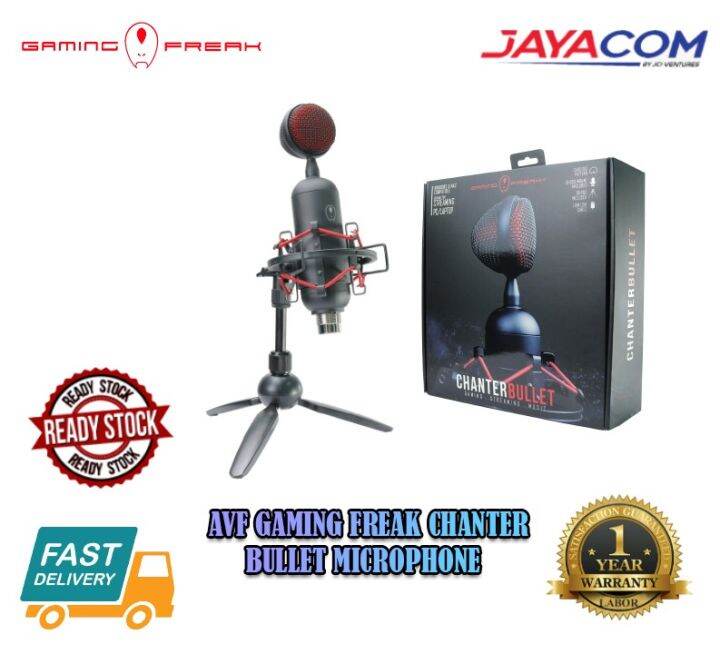 AVF GAMING FREAK CHANTER BULLET MICROPHONE | Lazada