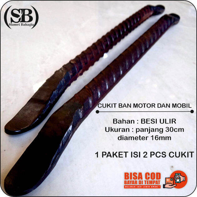 Cukit Ban Mobil Congkelan Ban bh. Besi ulir 16mm | Lazada Indonesia
