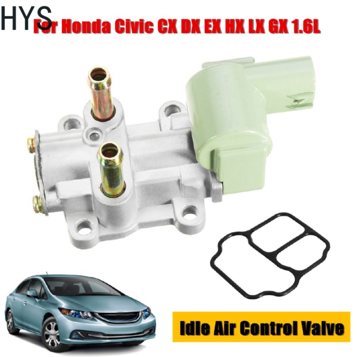 HYS วาล์วควบคุมอากาศไม่ได้ใช้งาน IACV IAC สำหรับฮอนด้าซีวิค CX DX EX HX ...