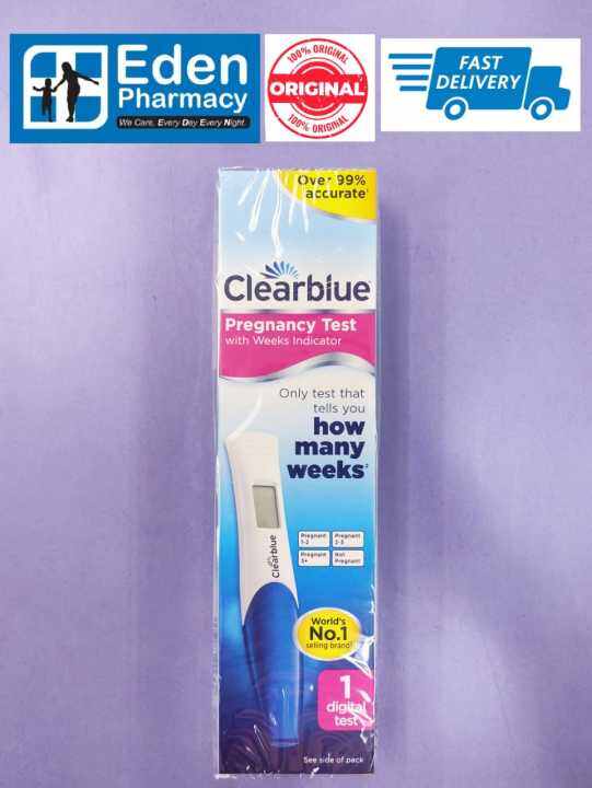 Clearblue Pregnancy Test ( Digital with Weeks Indicator / Easy ) ( 1 ...