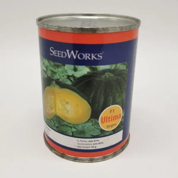 SEEDWORKS ULTIMA F1 KALABASA SEEDS ( 50 GRAMS CAN ) | Lazada PH