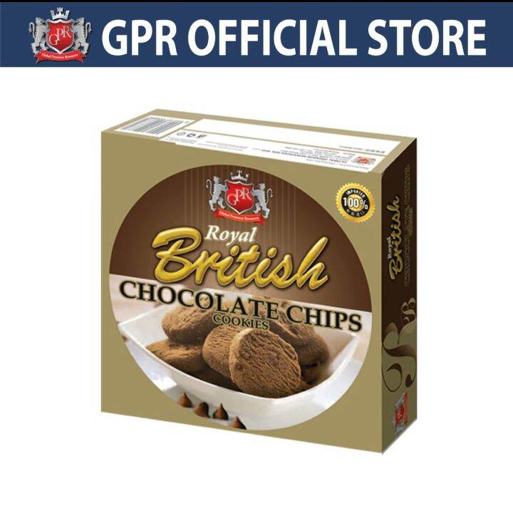 SARAWAK GPR Royal British Chocolate Chips Cookies 80g 002 | Lazada