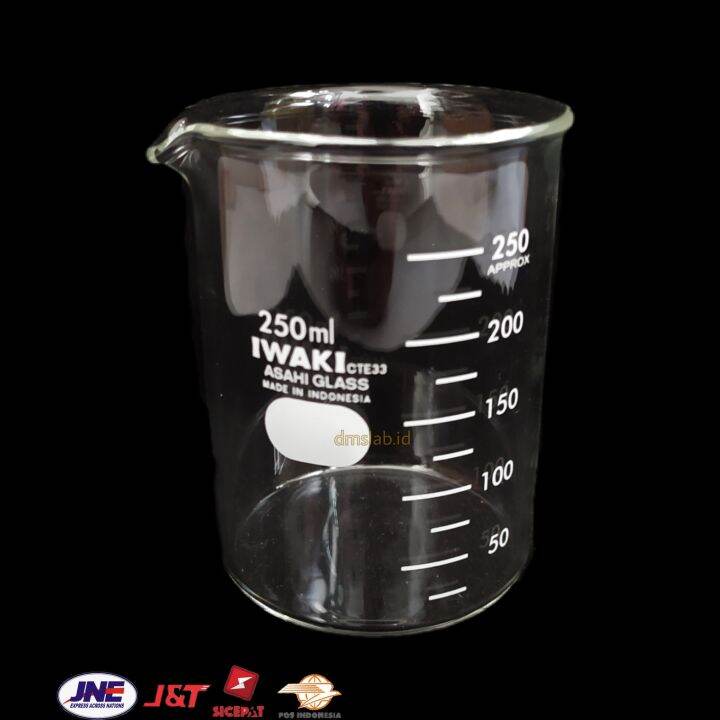 Beaker glass 250ml, Iwaki | Lazada Indonesia