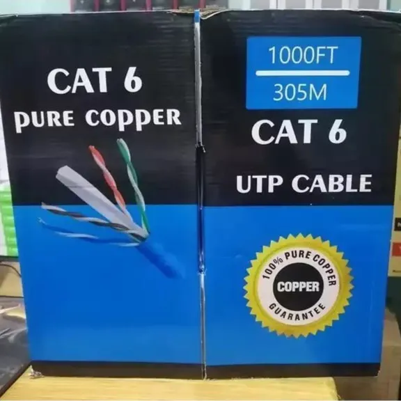 durable COMLINK CAT6 UTP CABLE INDOOR PURE COPPER NETWORK CABLE LAN ...