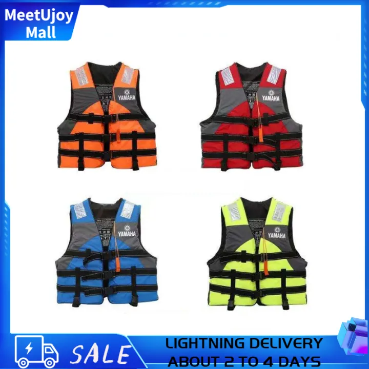 Outdoor rafting yamaha life jacket for kids and adult swimming ...