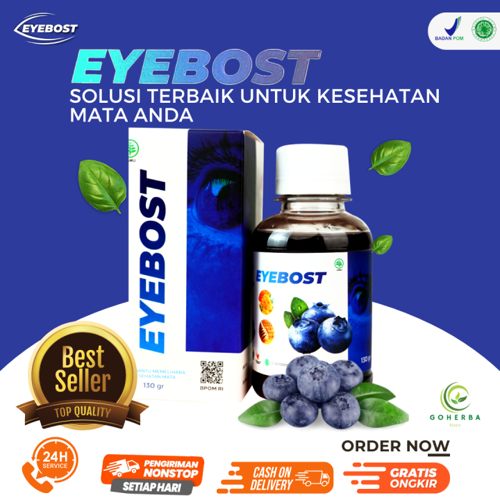 (READY) Eyebost Suplemen mata-AMPUH mengurangi Mata Minus/katarak/Plus ...