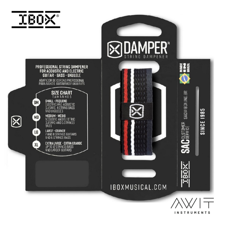 IBOX String Damper String Muter for Electric Acoustic Guitar Bass ...