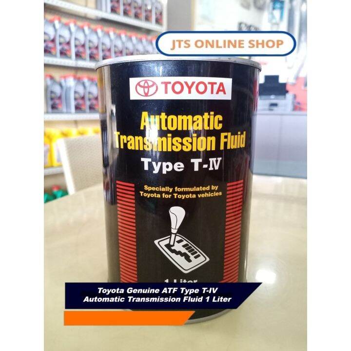 Toyota Genuine ATF Type T-IV t4 Automatic Transmission Fluid 1 Liter ...