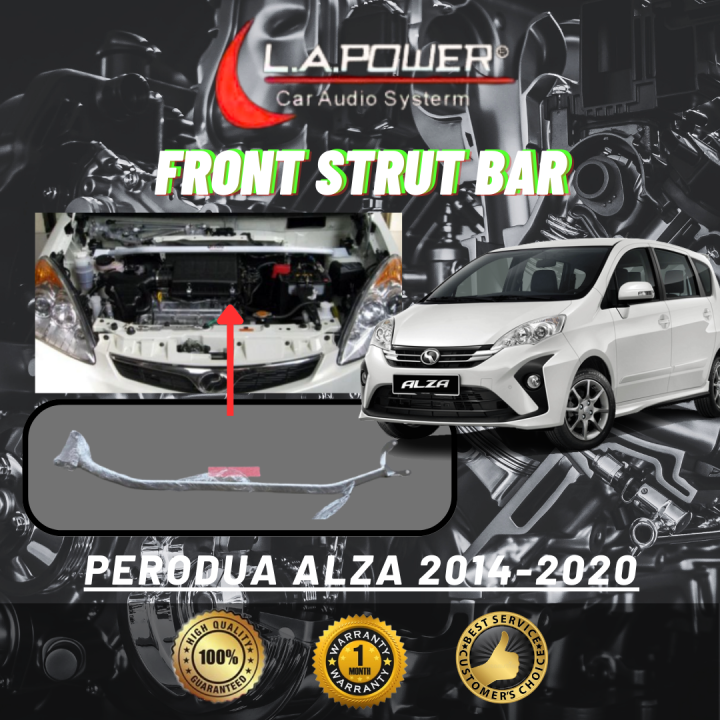 PERODUA ALZA 2014-2020 FRONT STRUT BAR 2 POINT | Lazada