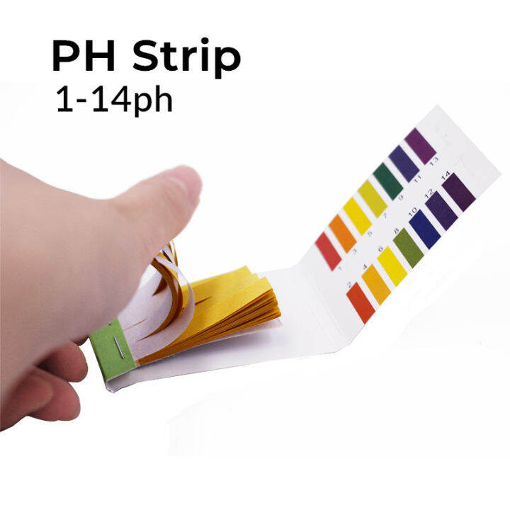 PH Meter Strips 0-14 Litmus Paper Indicator Test Strips Water Litmus ...