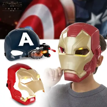 Iron Man Face Mask Open