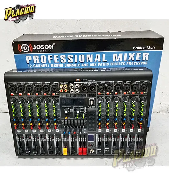 Joson Spider 12 - Professional 12 Channel Mixer | Lazada PH