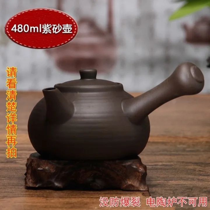 Household purple clay pot high temperature ceramic heat-resistant glass ...