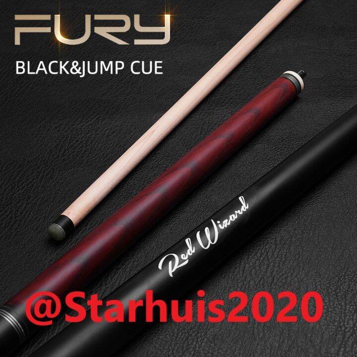 Jump Break Cue Fury wizard punch pool cue billiard maple shaft option 13.5mm Stik Bola Lompat ...