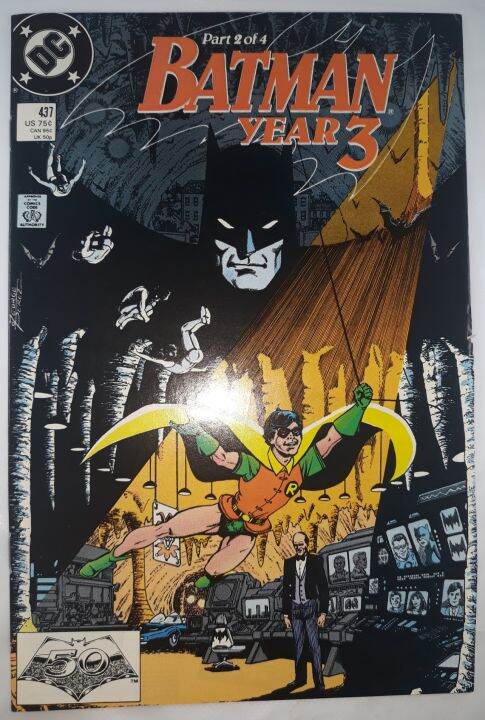 Batman 437 Published Aug 1989 by DC Comic Book Cover art by George ...