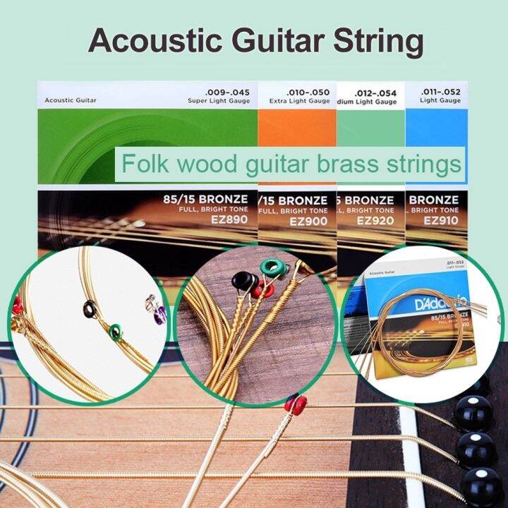EZ Series Acoustic Guitar Strings EZ890 EZ900 EZ910 EZ920 Great ...