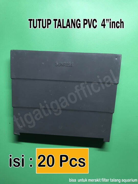 Tutup Talang PVC Kotak 4 inch isi 20 Pcs | Lazada Indonesia