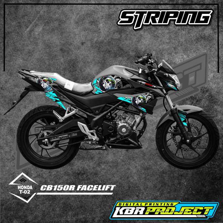 Sticker Striping CB 150R FACELIFT list variasi stiker motor YAMAHA ...