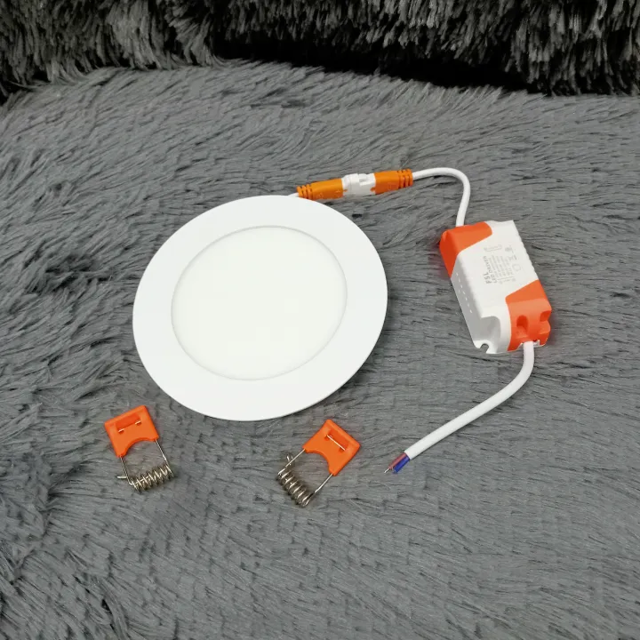 FSL Led Round Panel Light 6w (3000K/390lm) 8mm thinkness | Lazada PH