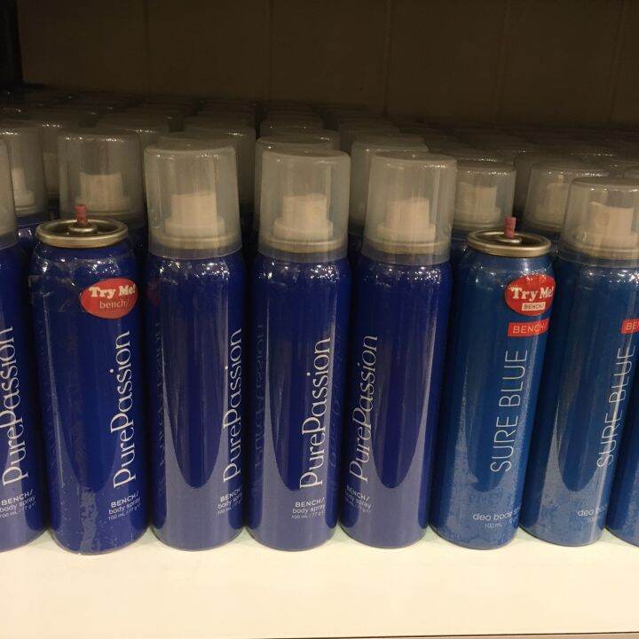 Bench/ Body Spray (Sure blue/Pure play/Fast break/Pure passion) | Lazada PH