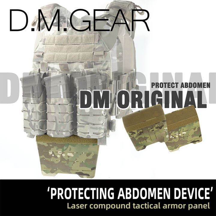 IDOGEAR Tactical Armor Panel Double Side Laser Cutting For MOLLE Pouch ...