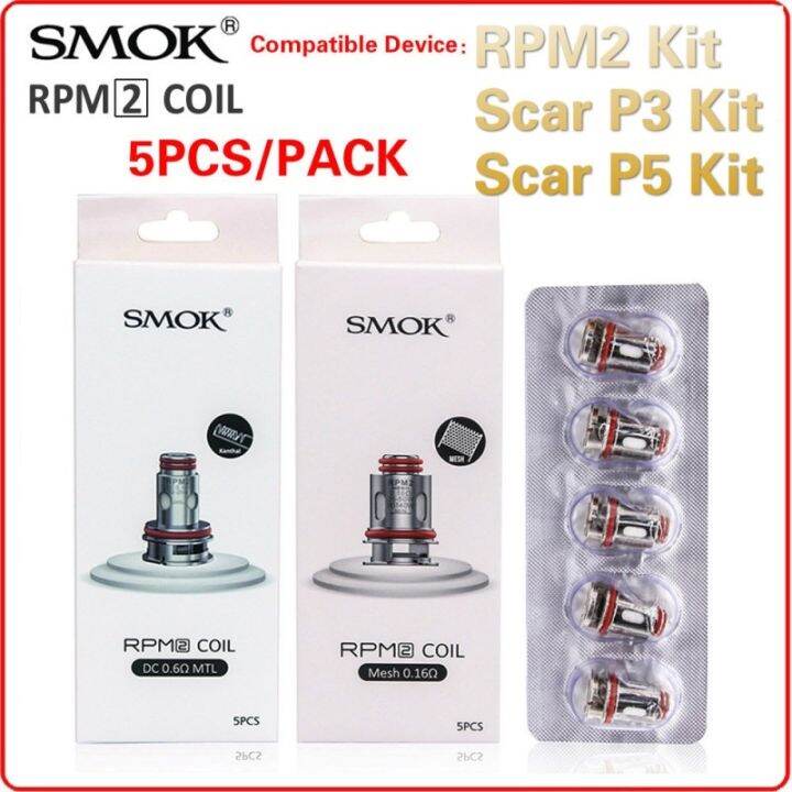 Vape [Ship Today] SMOK RPM2 Coil OCC Mesh 0.16ohm and2 Coils0.6ohmfor ...