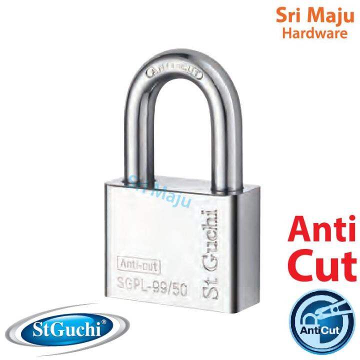 MAJU St Guchi SGPL 99 (1’s) Anti Cut Security Pad Lock Padlock 50mm ...