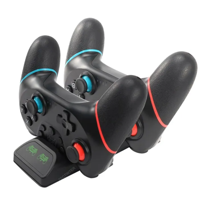 Dual Charger Compatible Nintendo SwitchPro Wireless Gamepad joystick ...