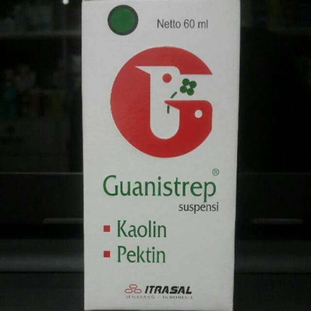 Guanistrep Sirup 60ml Kaolin Pektin / Botol | Lazada Indonesia