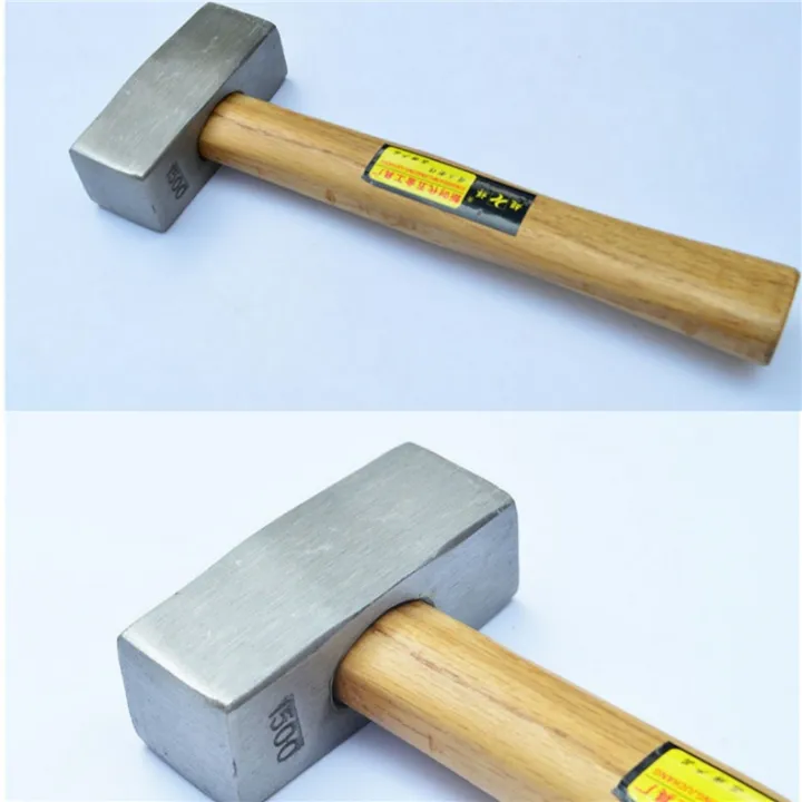 Wooden handle hammer square hammer masonry square hammer 1250/1500/2000 ...
