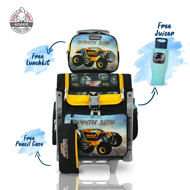 Robby Rabbit Monster Jump DUTR Type Trolley | Lazada PH