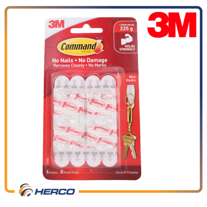 3M Command Mini Hooks | Lazada PH