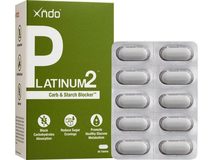 XNDO PLATINUM 2 (CARB & STARCH BLOCKER) 60 TABLETS | Lazada